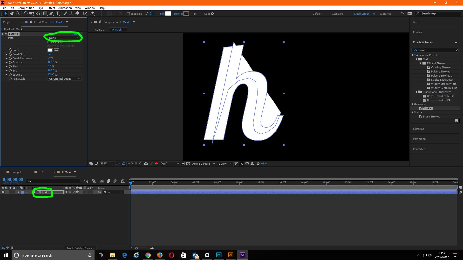 Solved I Cant Select A Certain Mask Under The Path Drop Adobe Community 9211145